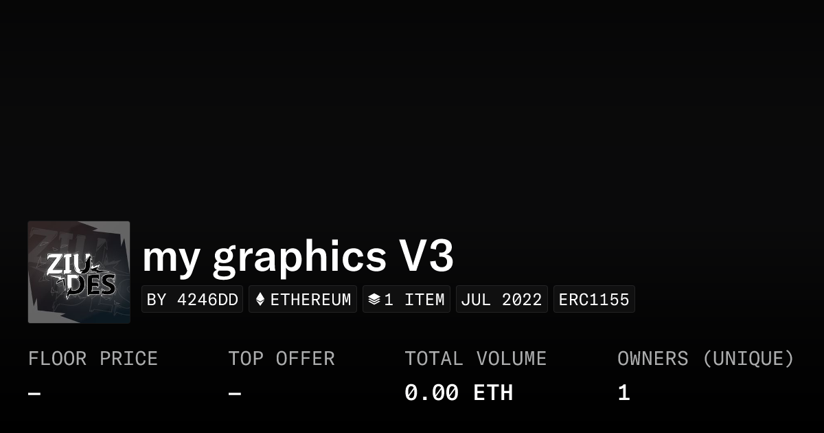 my graphics V3 - Collection | OpenSea