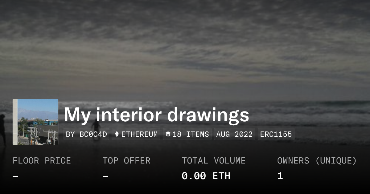 My interior drawings - Collection | OpenSea