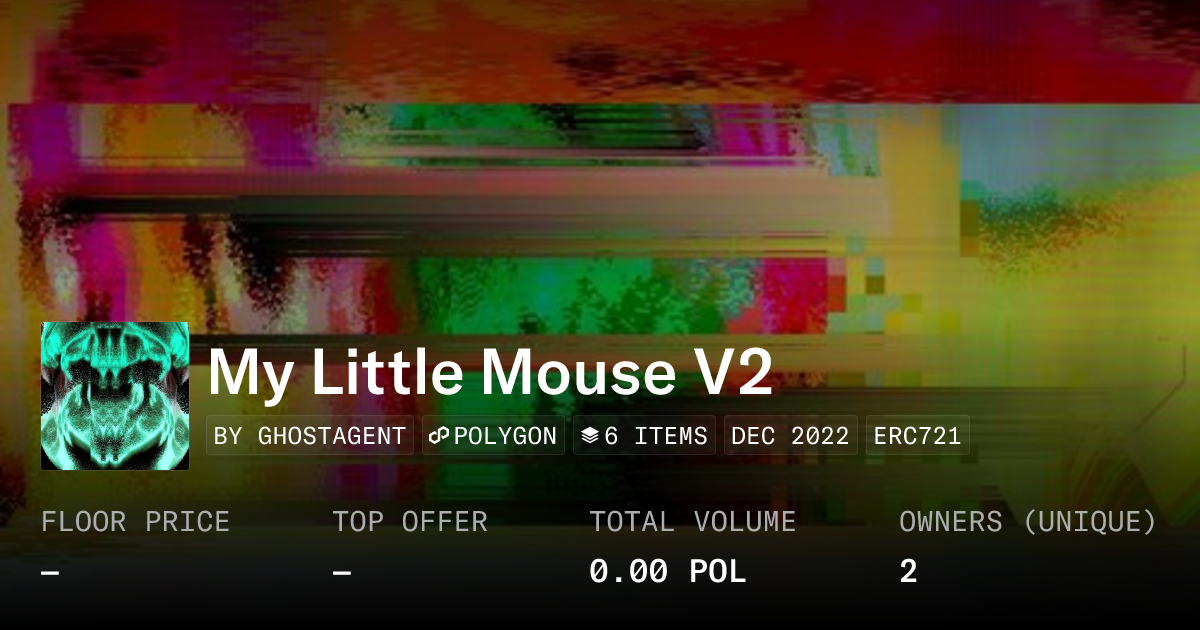 My Little Mouse V2 - Collection | OpenSea