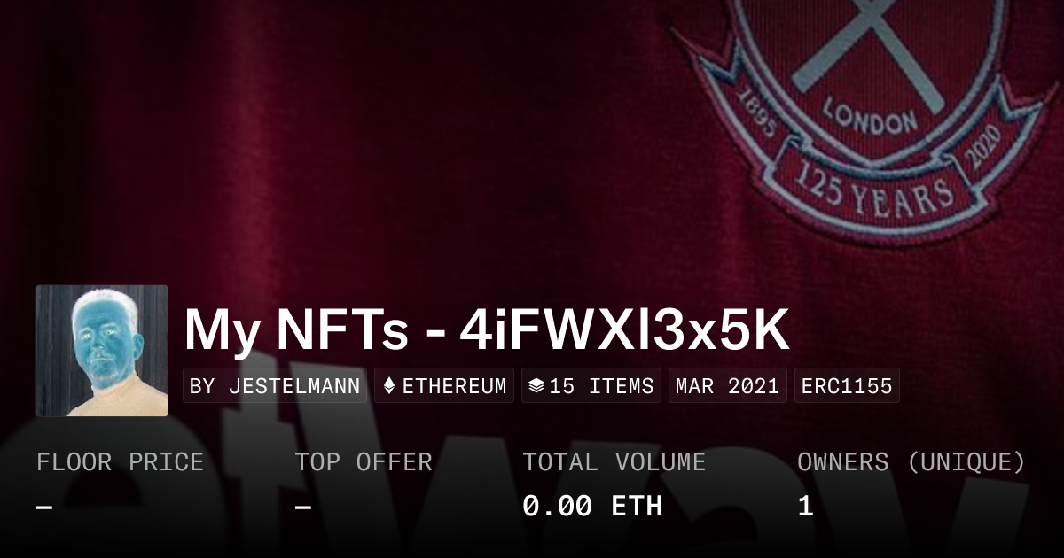 My NFTs - 4iFWXl3x5K - Collection | OpenSea