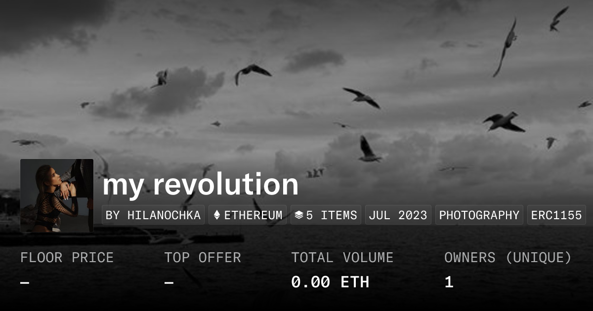 my revolution - Collection | OpenSea