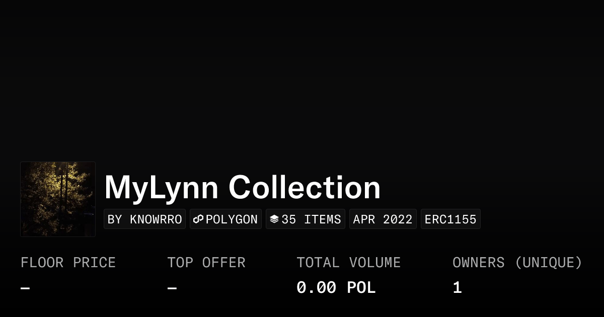 MyLynn Collection - Collection | OpenSea