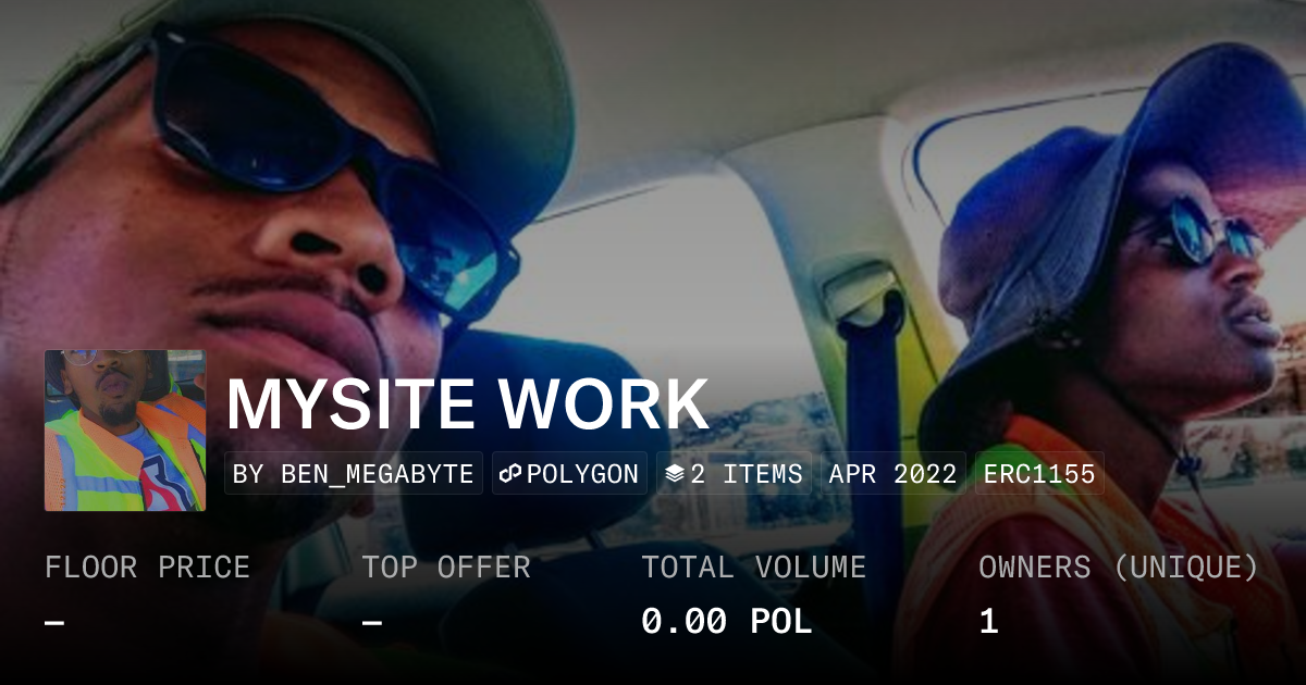 MYSITE WORK - Collection | OpenSea