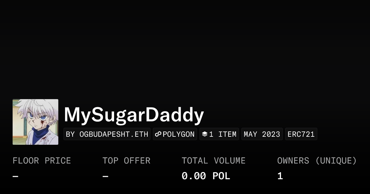 MySugarDaddy - Collection | OpenSea