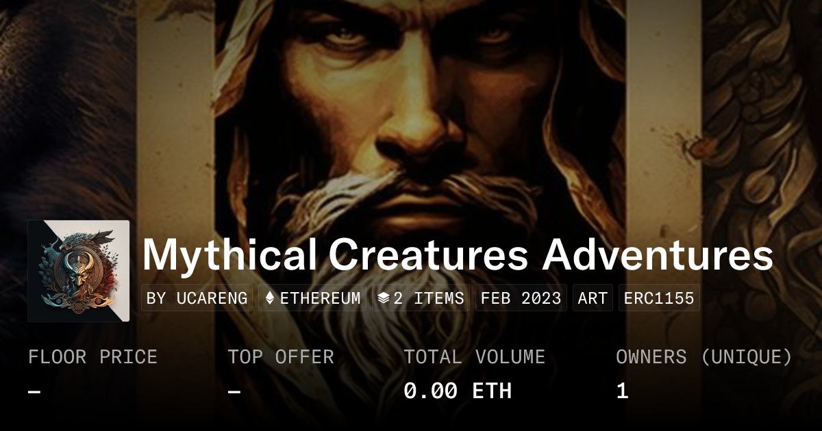 Mythical Creatures Adventures - Collection | OpenSea