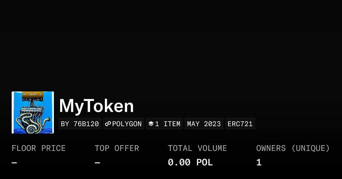 MyToken - Collection | OpenSea