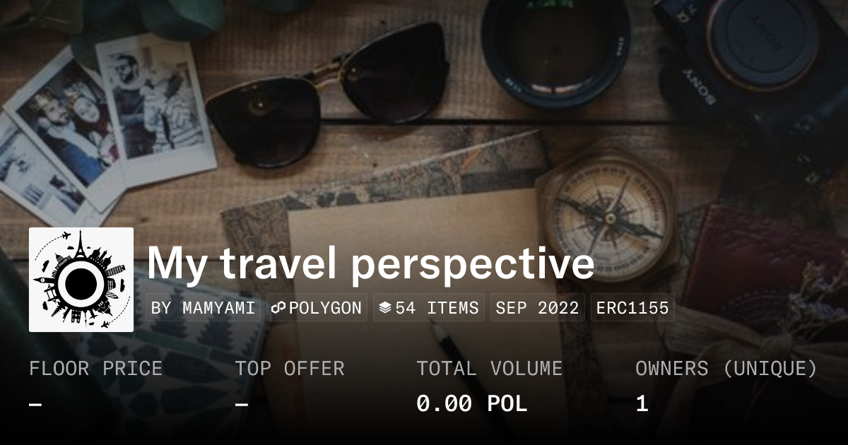 My travel perspective - Collection | OpenSea