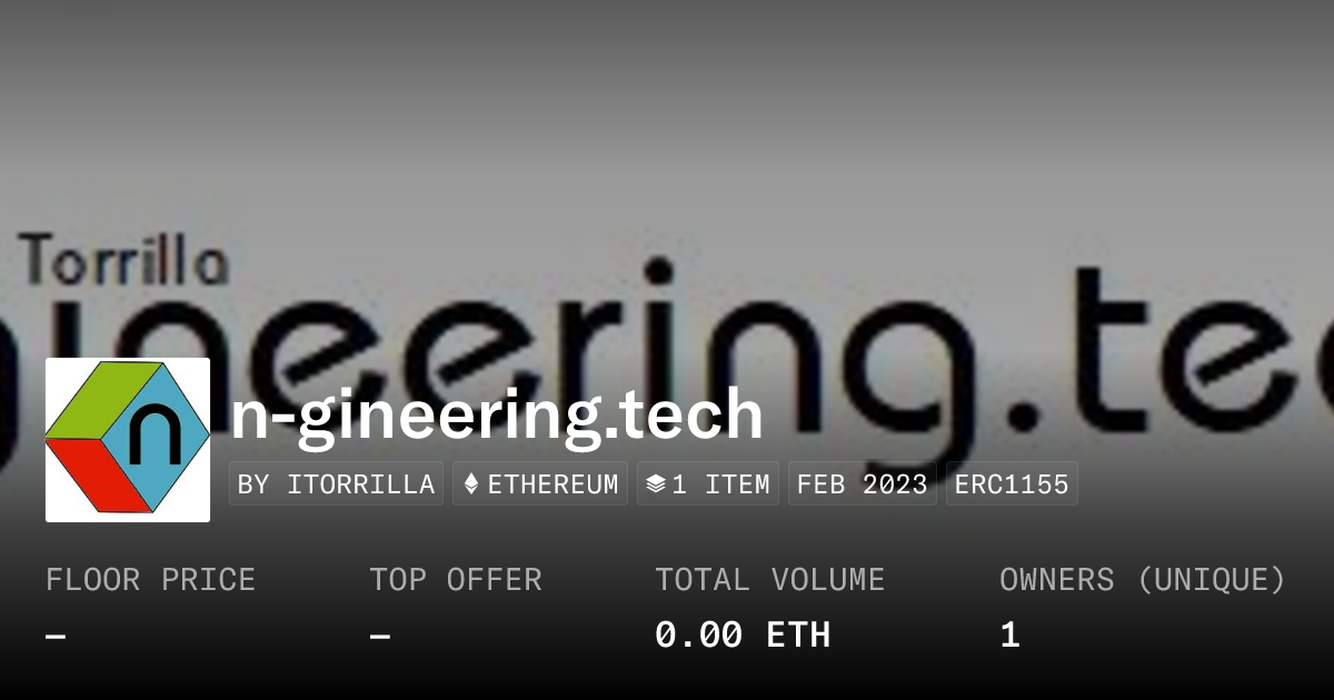 n-gineering.tech - Collection | OpenSea