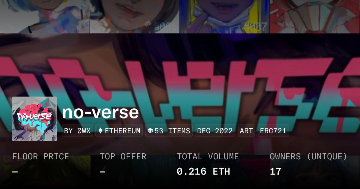no-verse - Collection | OpenSea