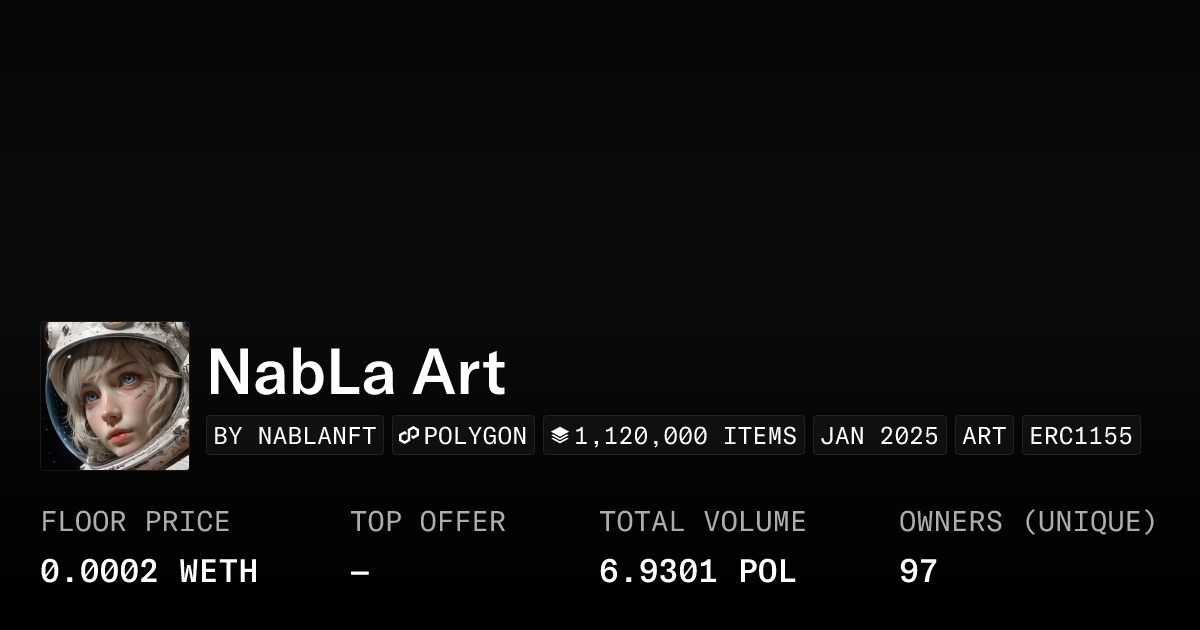 NabLa Art - Collection | OpenSea
