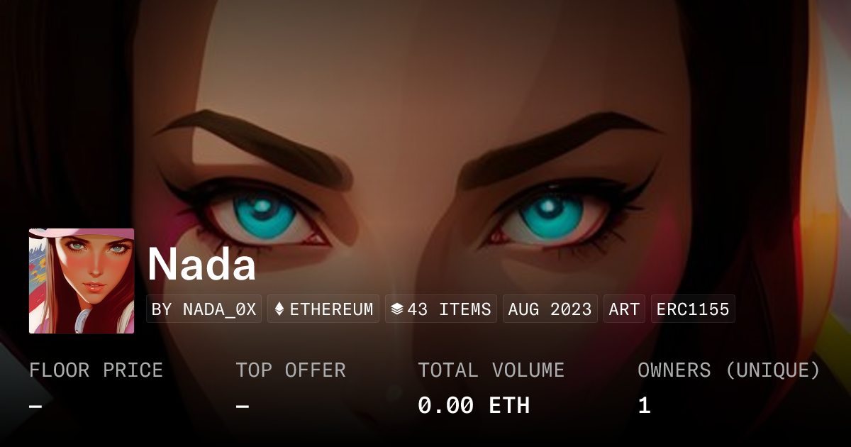 Nada - Collection | OpenSea