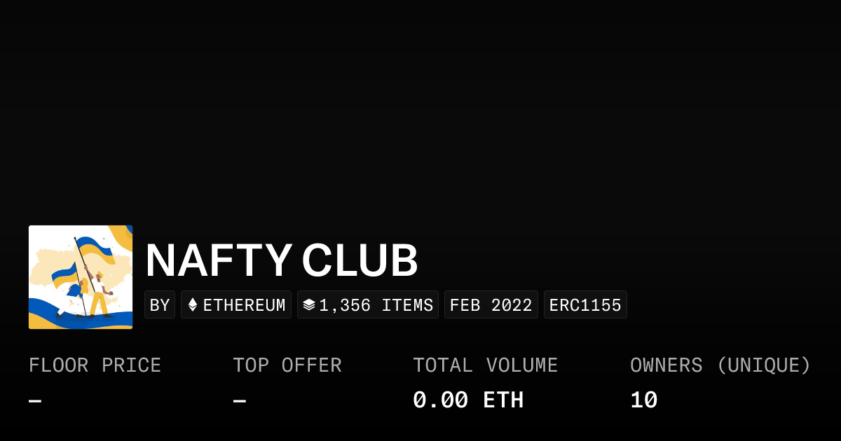 NAFTY CLUB - Collection | OpenSea