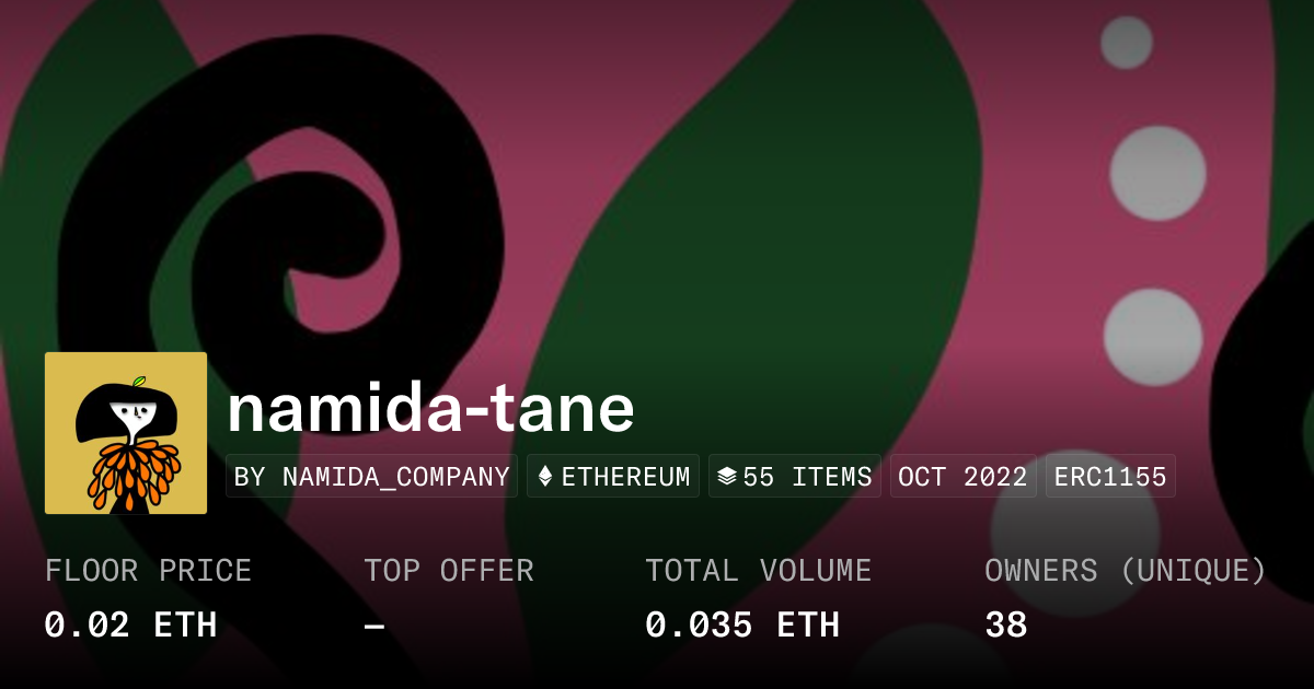 namida-tane - Collection | OpenSea