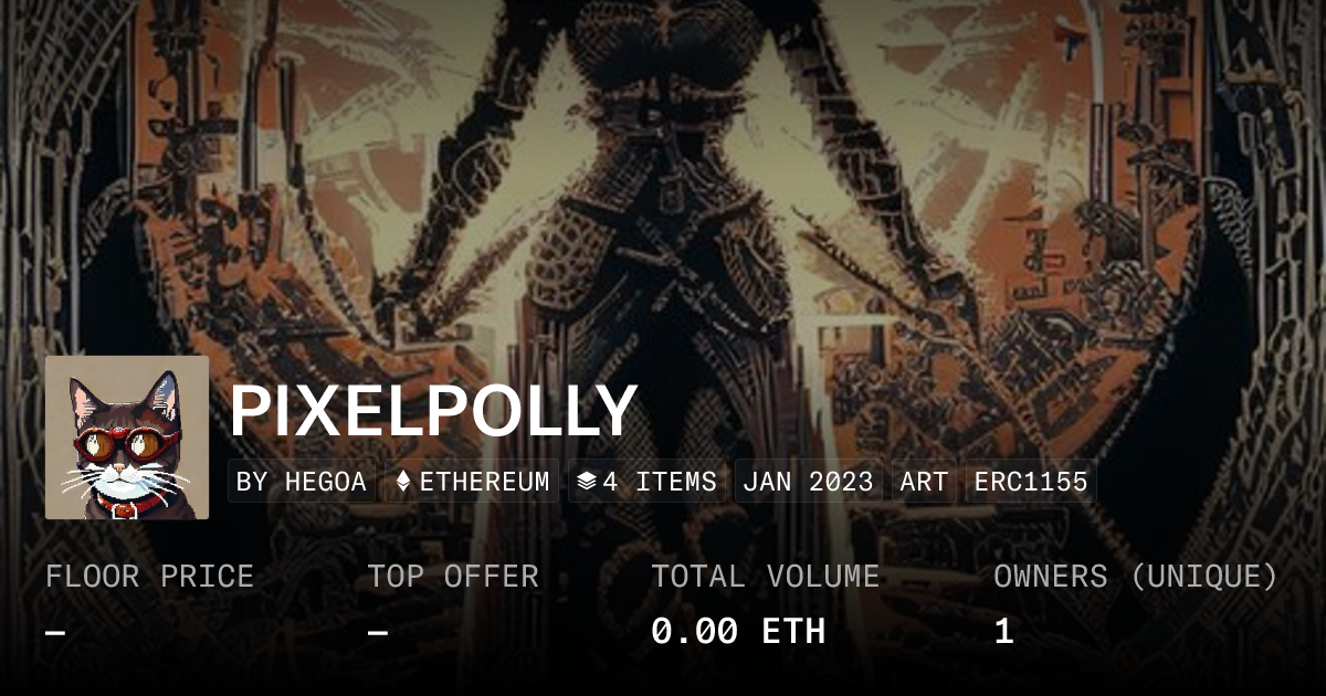 PIXELPOLLY - Collection | OpenSea