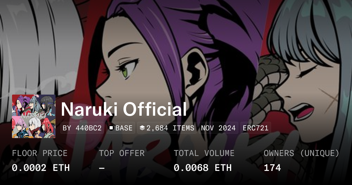 Naruki Official - Collection | OpenSea