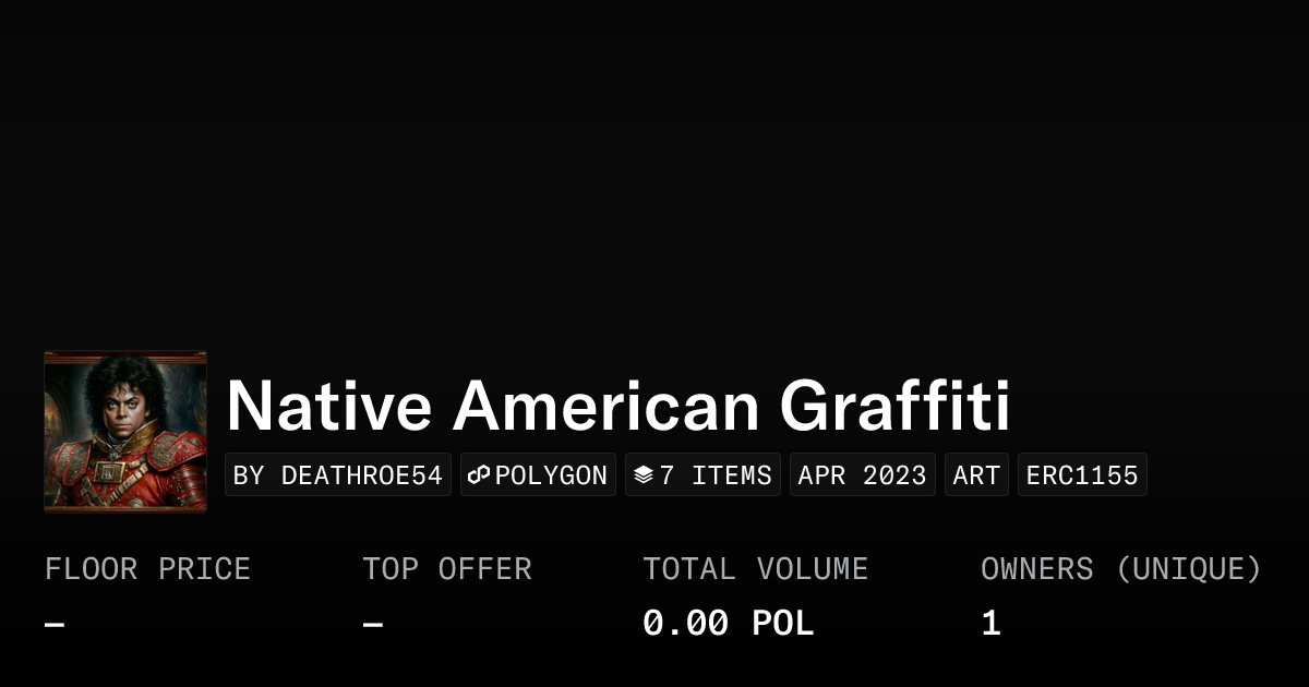 Native American Graffiti - Collection | OpenSea