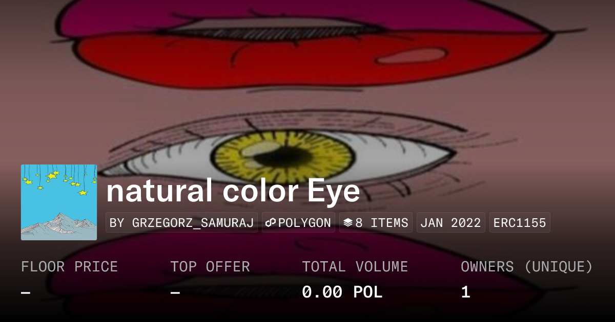 natural color Eye - Collection | OpenSea