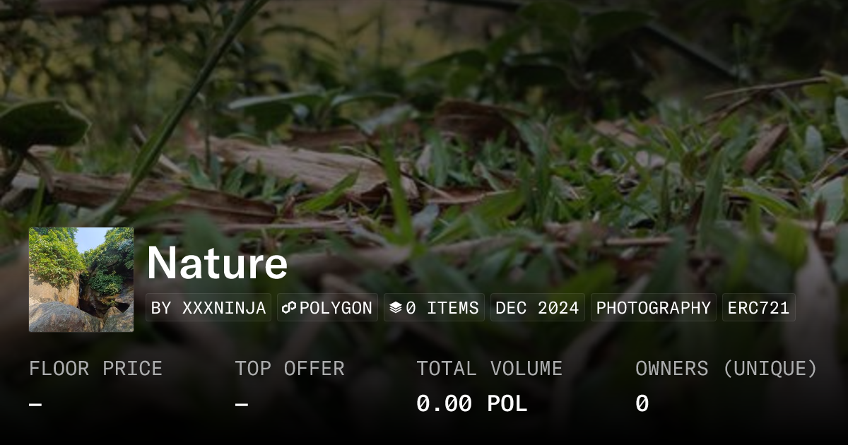 Nature - Collection | OpenSea