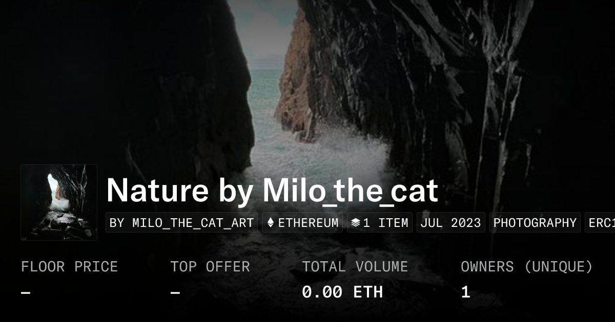 Nature by Milo_the_cat - Collection | OpenSea