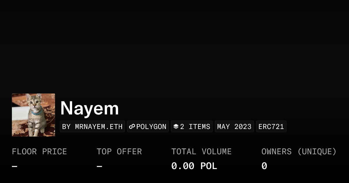 Nayem - Collection | OpenSea