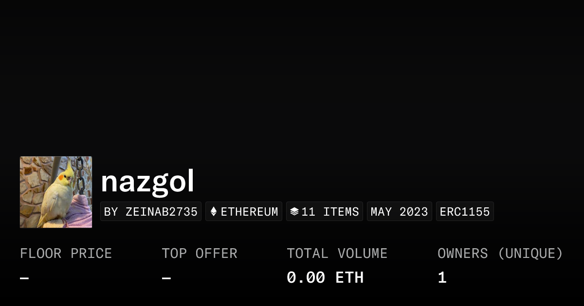 nazgol - Collection | OpenSea