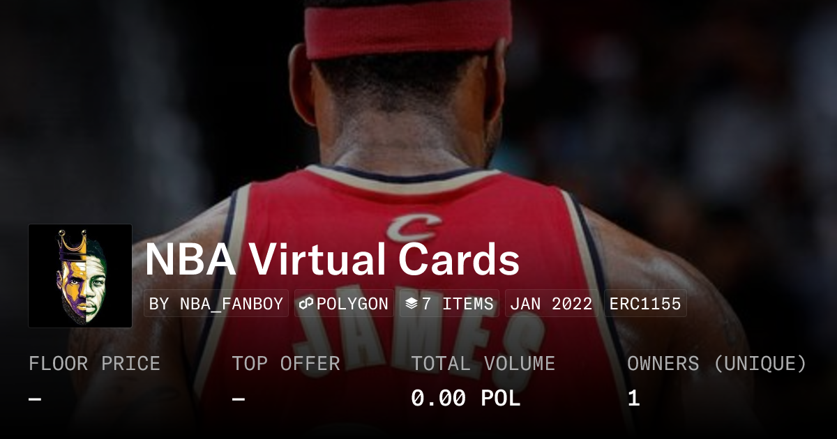 NBA Virtual Cards - Collection | OpenSea
