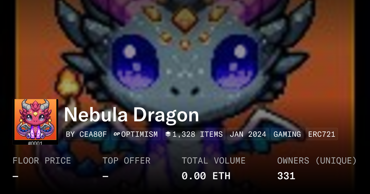 Nebula Dragon - Collection | OpenSea