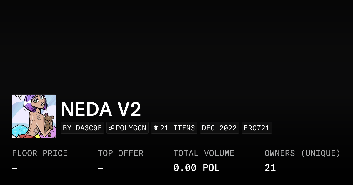 NEDA V2 - Collection | OpenSea