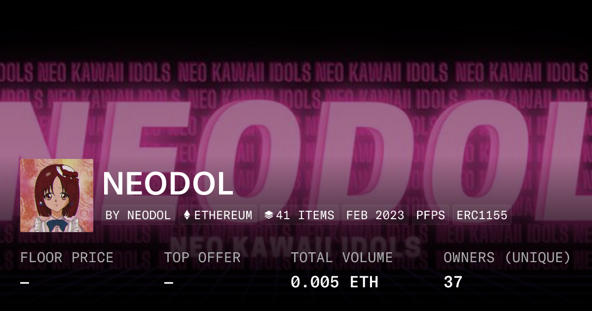 NEODOL - Collection | OpenSea