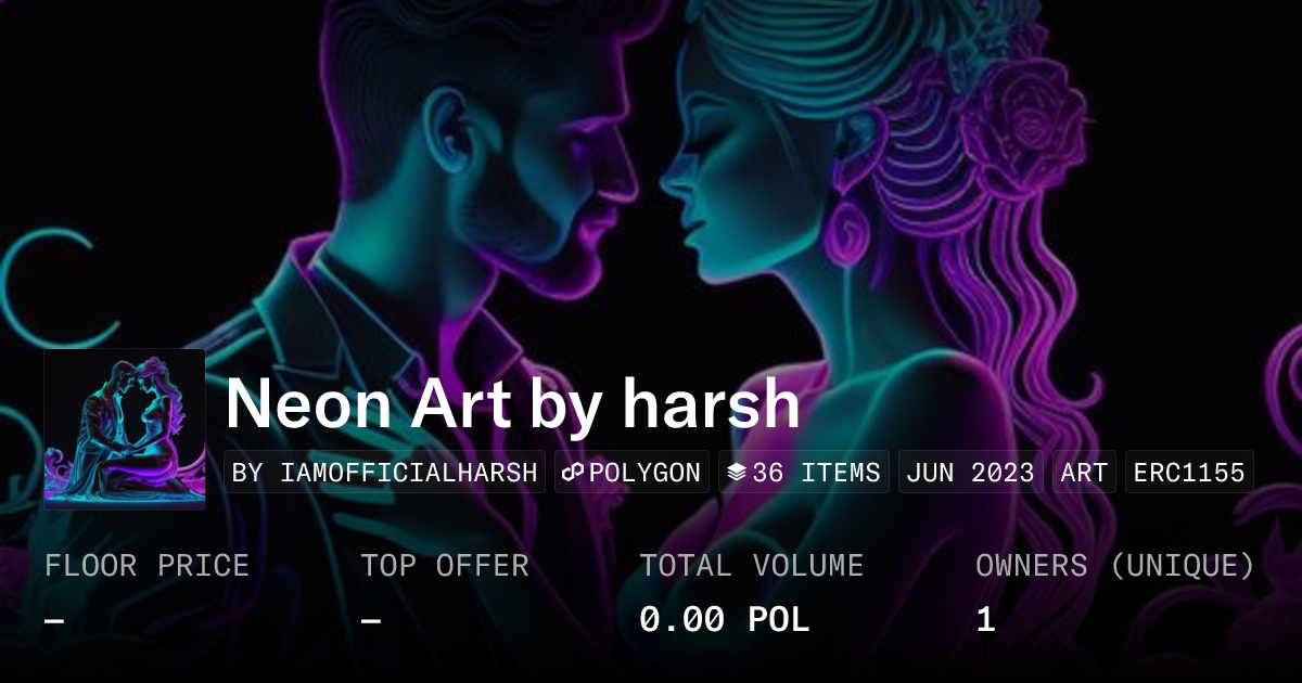 Neon Art by harsh - Collection | OpenSea