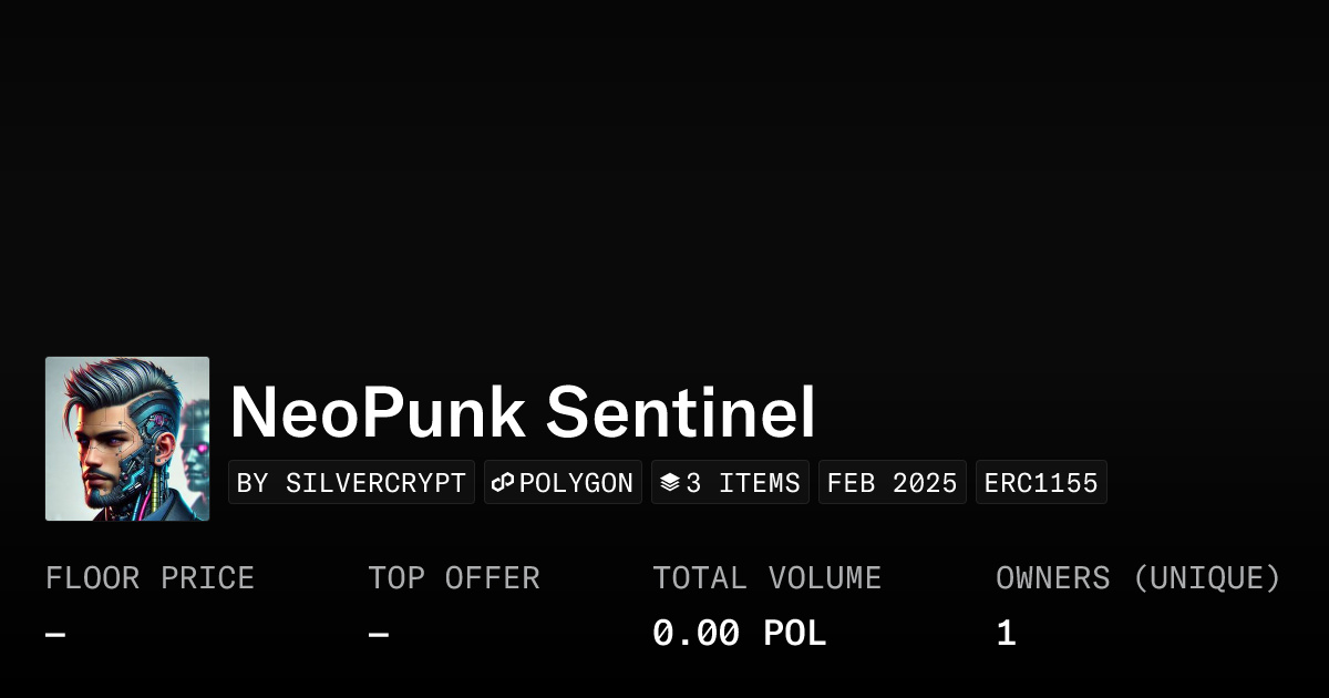 NeoPunk Sentinel - Collection | OpenSea