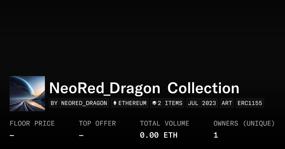 NeoRed_Dragon Collection - Collection | OpenSea
