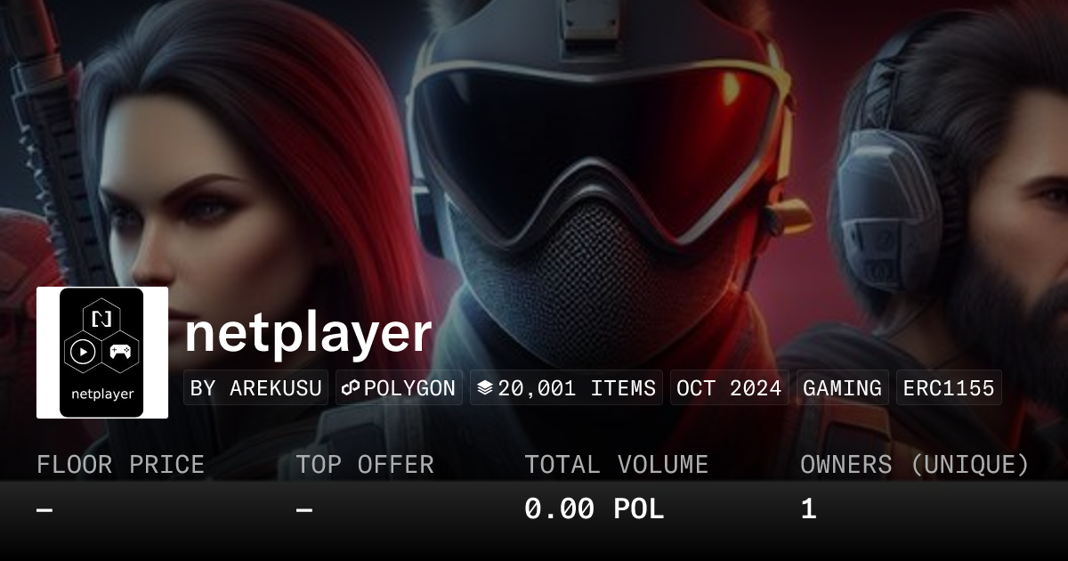 netplayer - Collection | OpenSea
