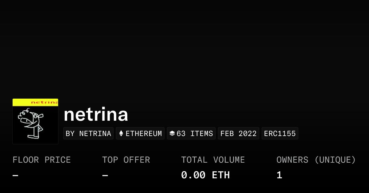 netrina - Collection | OpenSea