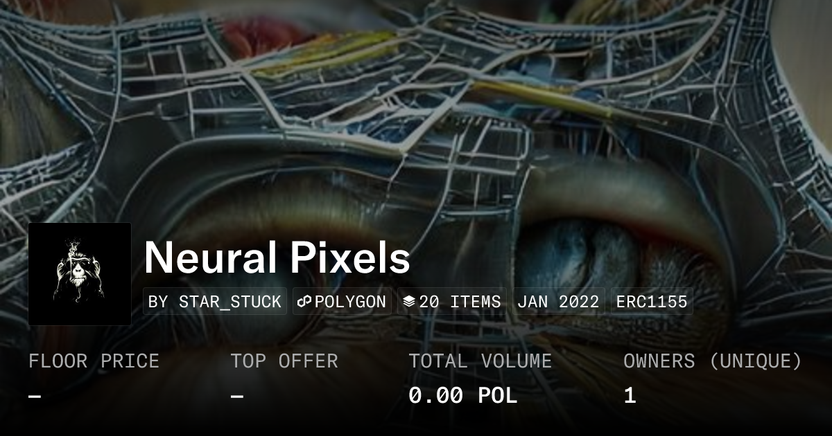 Neural Pixels - Collection | OpenSea