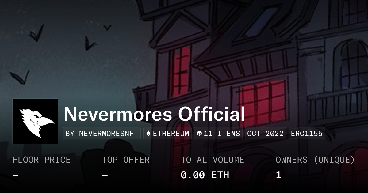 Nevermores Official - Collection | OpenSea