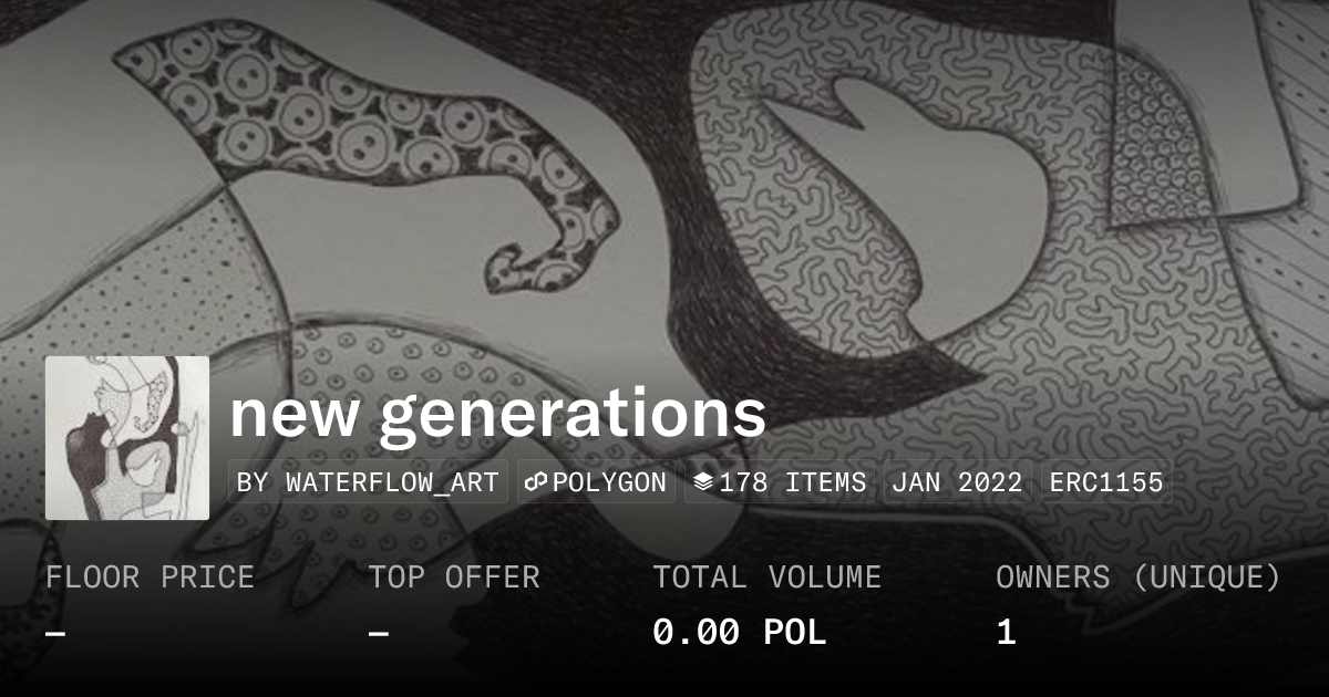 new generations - Collection | OpenSea
