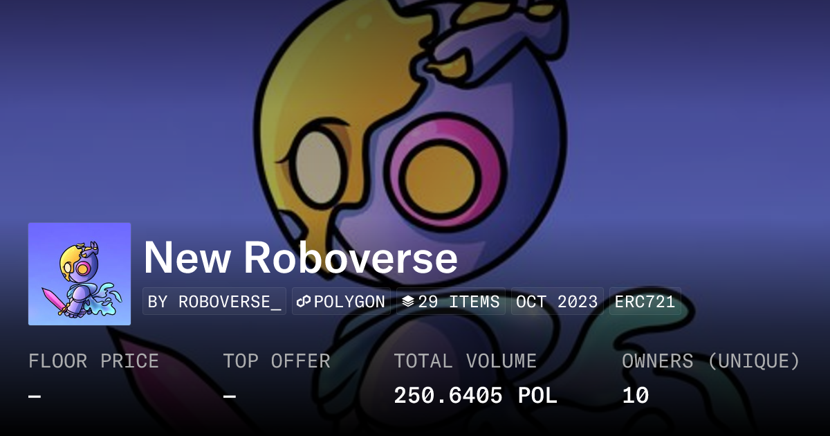 New Roboverse - Collection | OpenSea