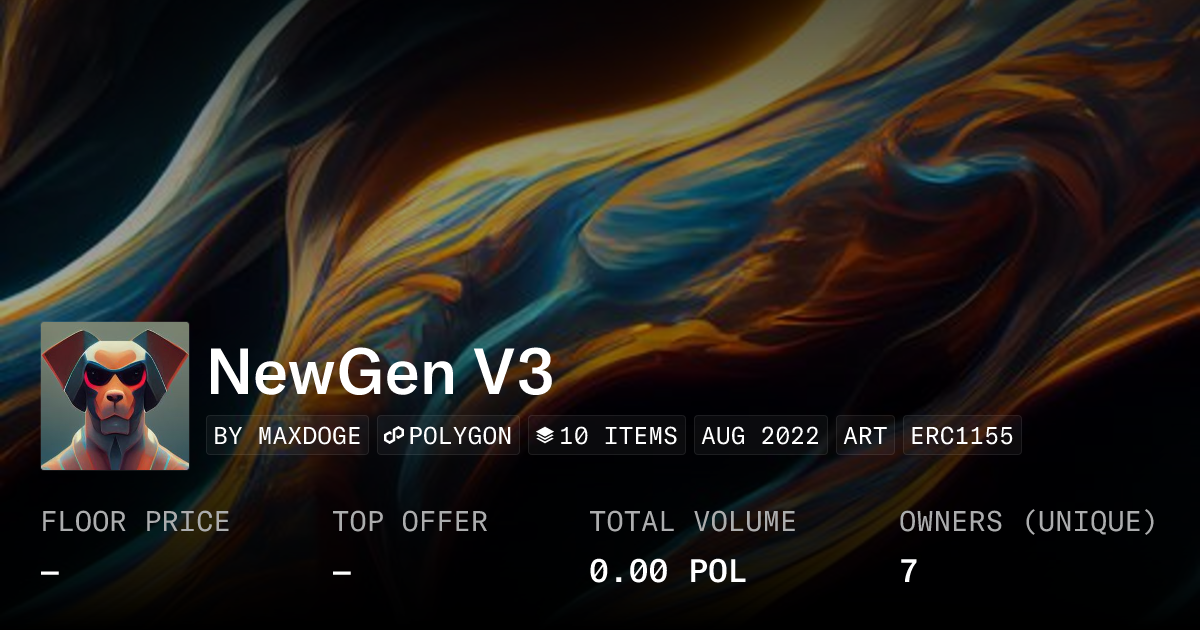 NewGen V3 - Collection | OpenSea