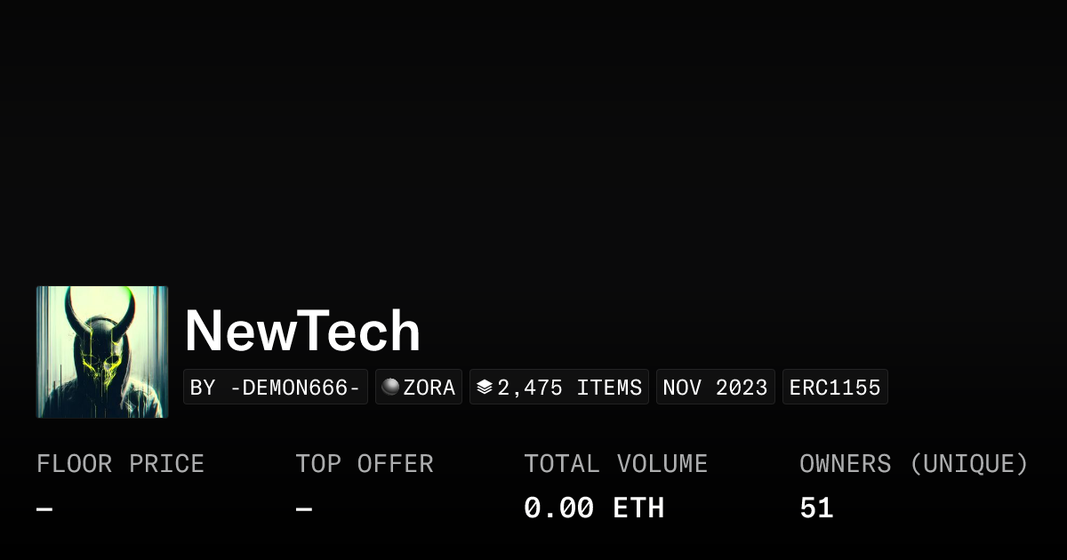 NewTech - Collection | OpenSea