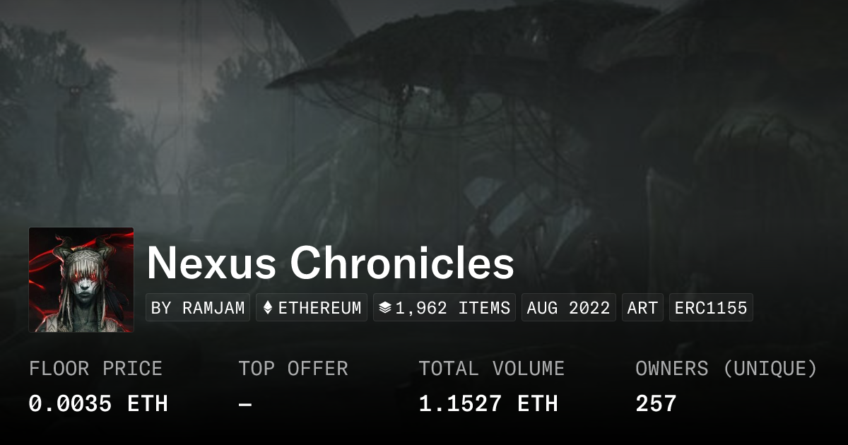 Nexus Chronicles - Collection | OpenSea