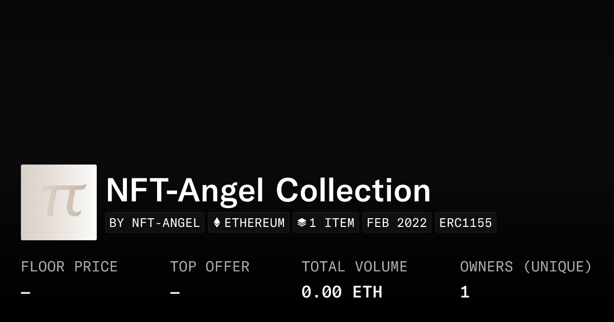 NFT-Angel Collection - Collection | OpenSea