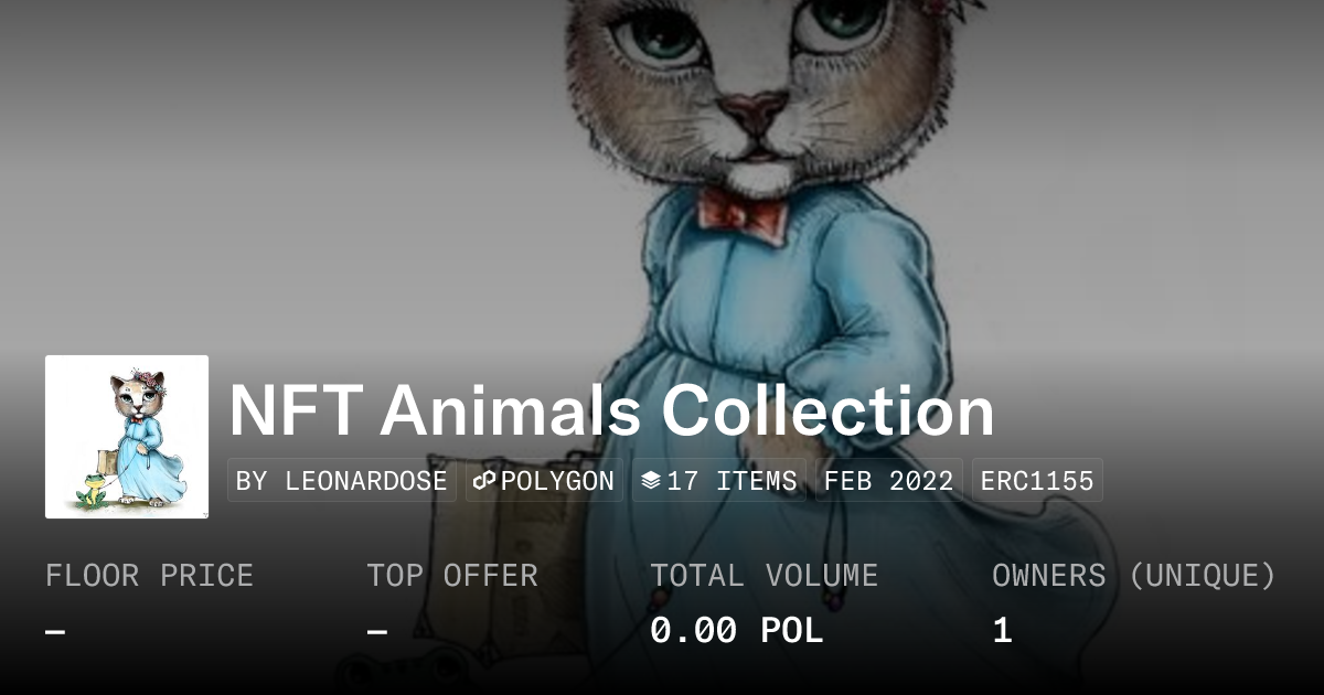 NFT Animals Collection - Collection | OpenSea