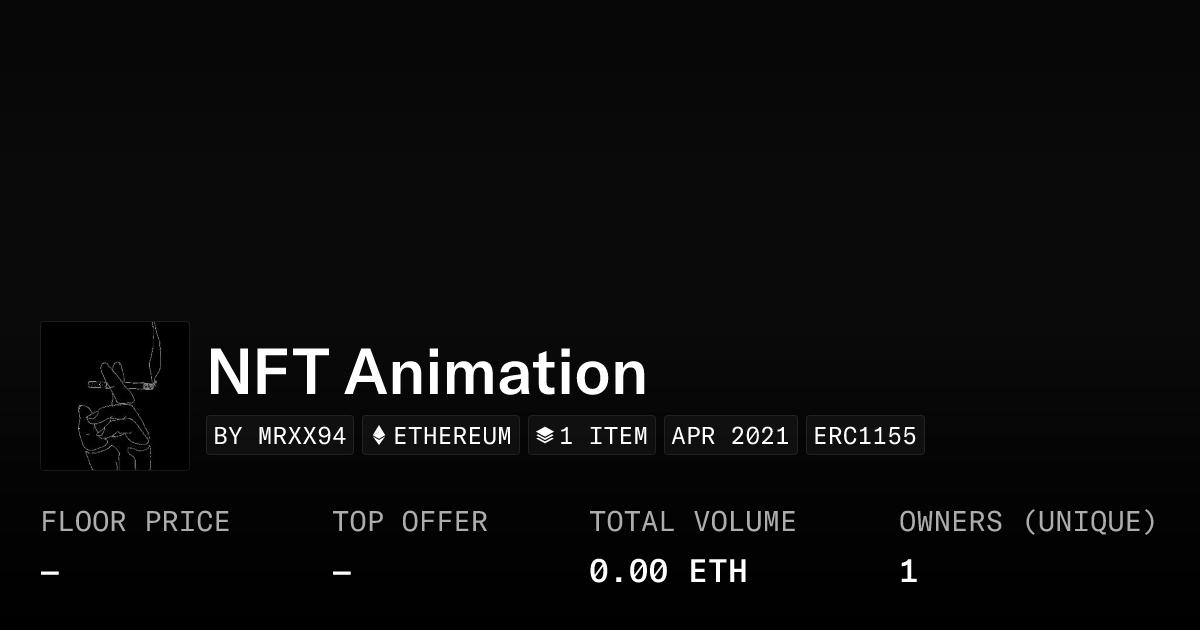 NFT Animation - Collection | OpenSea