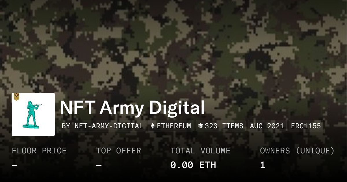 NFT Army Digital - Collection | OpenSea