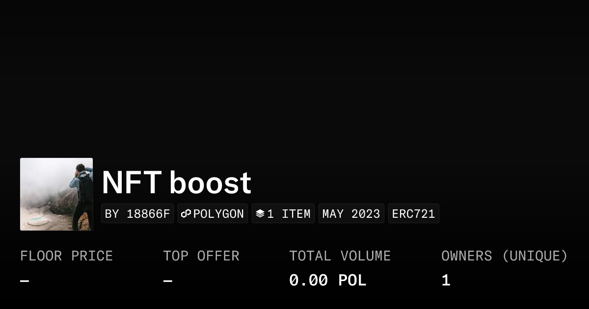 NFT boost - Collection | OpenSea