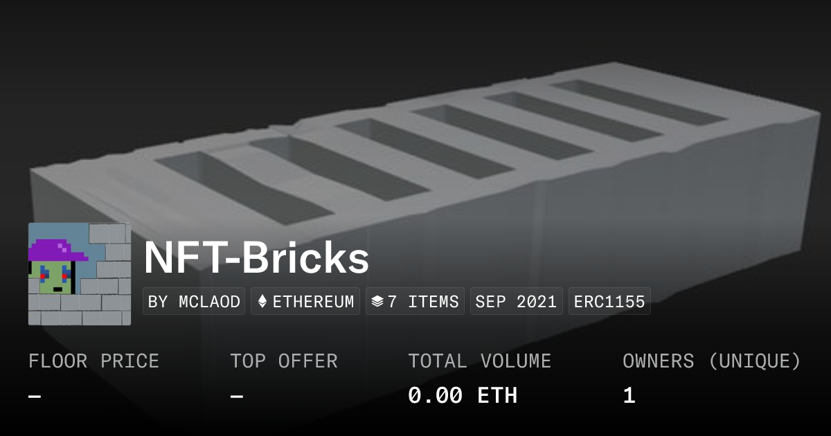 NFT-Bricks - Collection | OpenSea