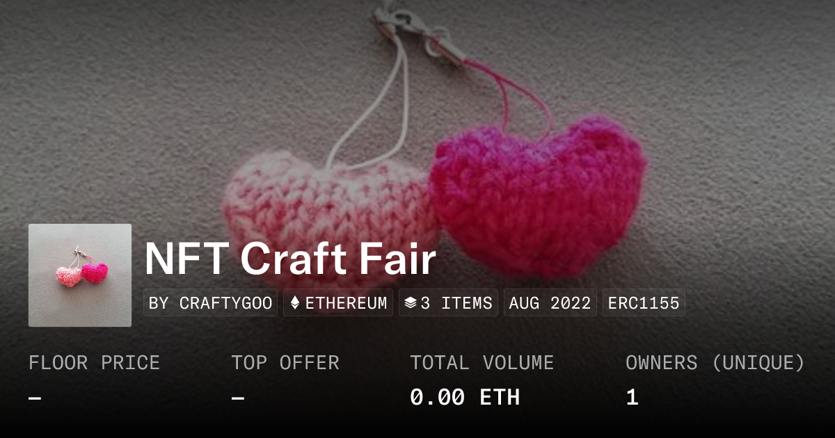 NFT Craft Fair - Collection | OpenSea