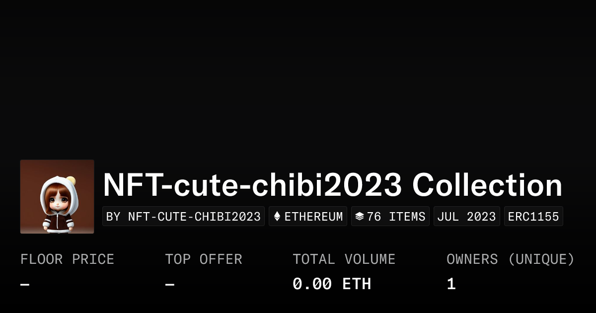 NFT-cute-chibi2023 Collection - Collection | OpenSea