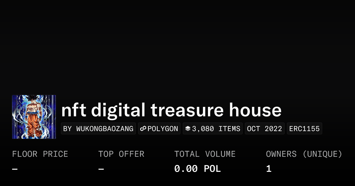 nft digital treasure house - Collection | OpenSea